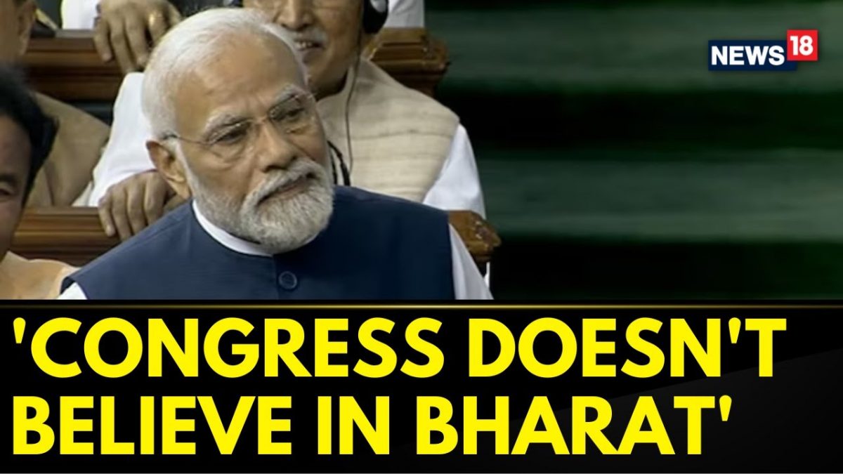 PM Modi Speech Today | Prime Minister Modi In Lok Sabha Speaks On ...