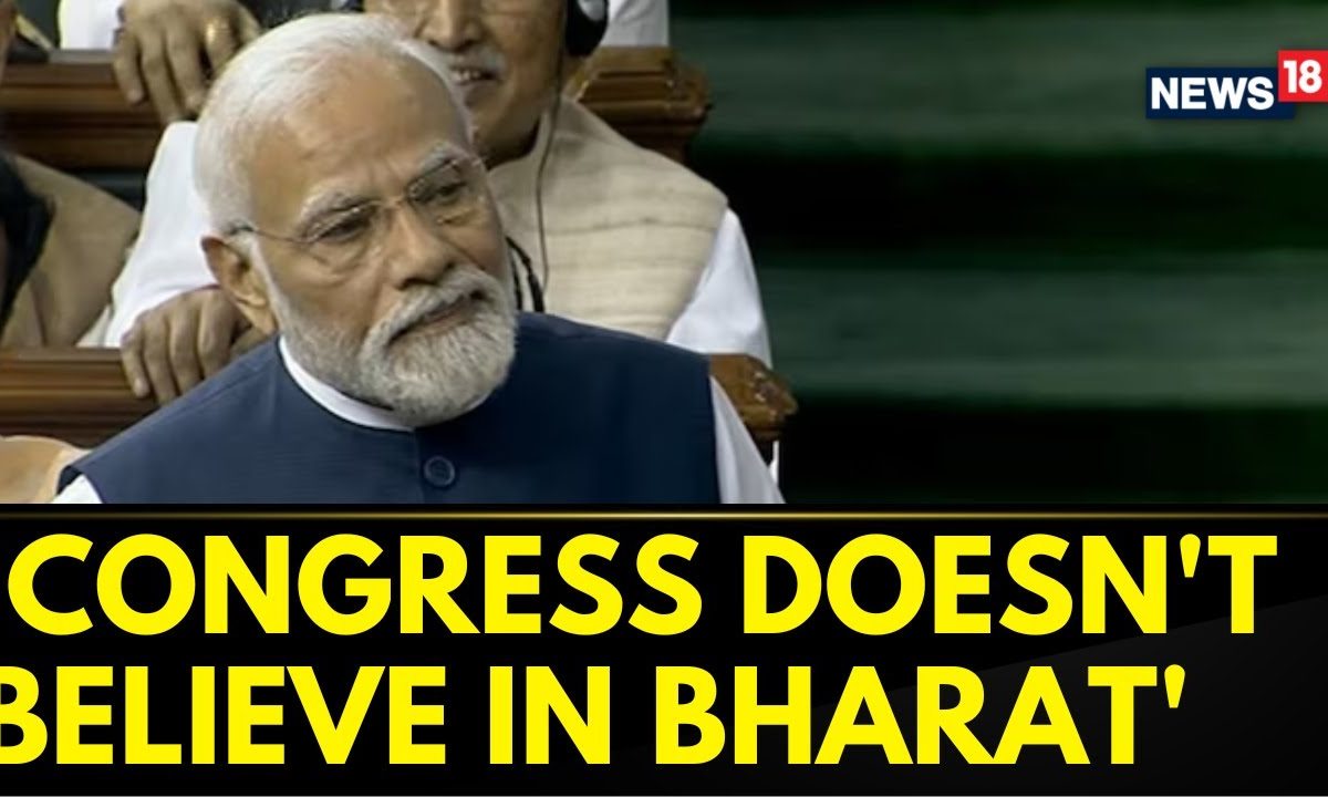 PM Modi Speech Today | Prime Minister Modi In Lok Sabha Speaks On ...