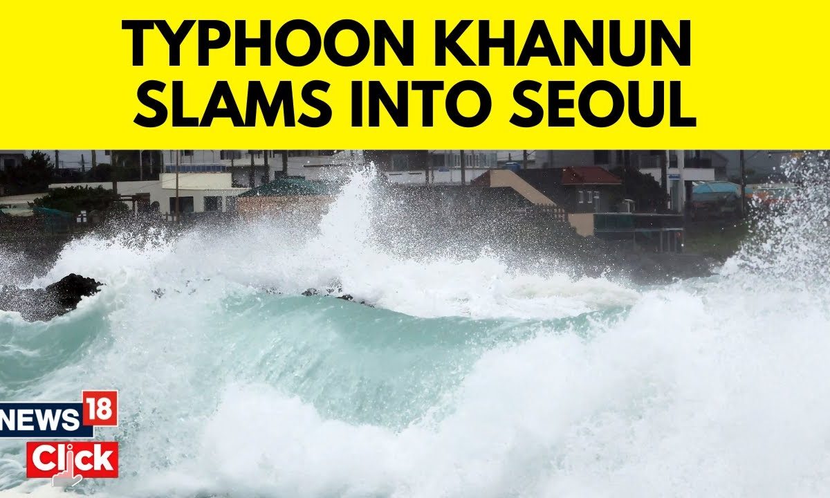 Typhoon Khanun Turns Deadly in South Korea | Storm Khanun poured ... Typhoon Khanun Turns Deadly in South Korea | Storm Khanun poured ...