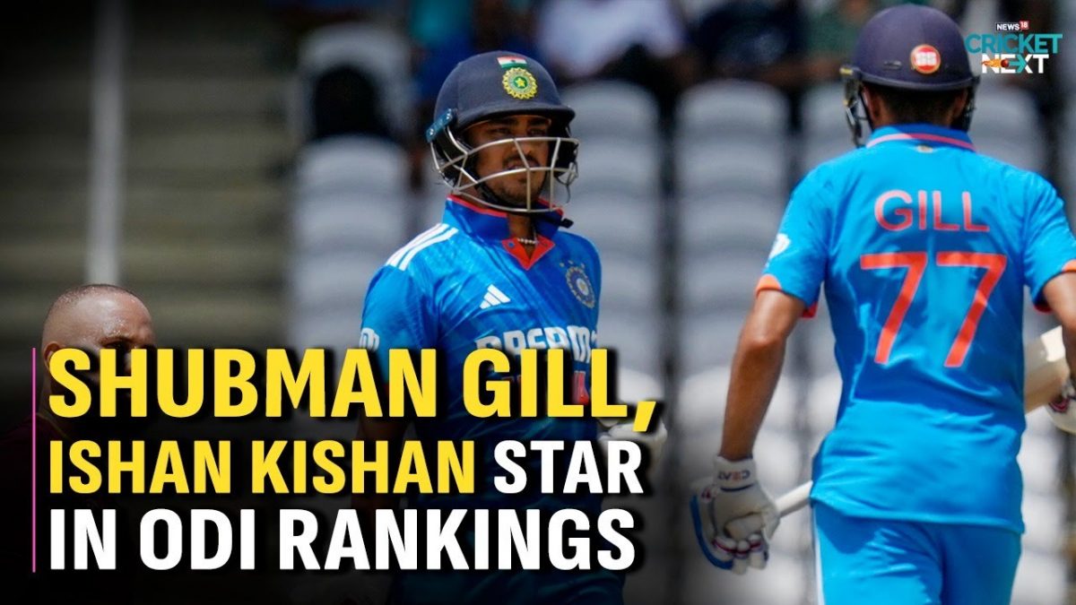 Shubman Gill, Ishan Kishan Reach Career High ODI Rankings | CricketNext ...