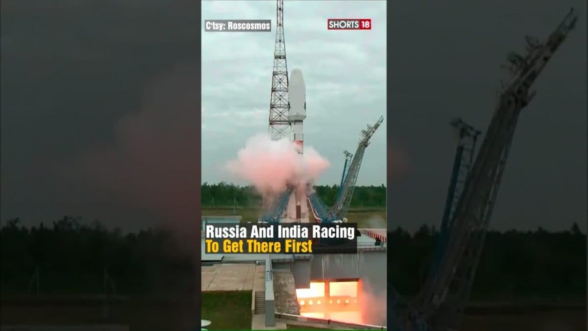 Russian Luna 25 Launch | Russia Launches First Moon Mission In Nearly ...