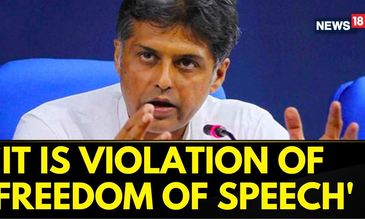 BJP Vs Congress | Congress MP Manish Tewari Takes A Swipe At BJP ... BJP Vs Congress | Congress MP Manish Tewari Takes A Swipe At BJP ...