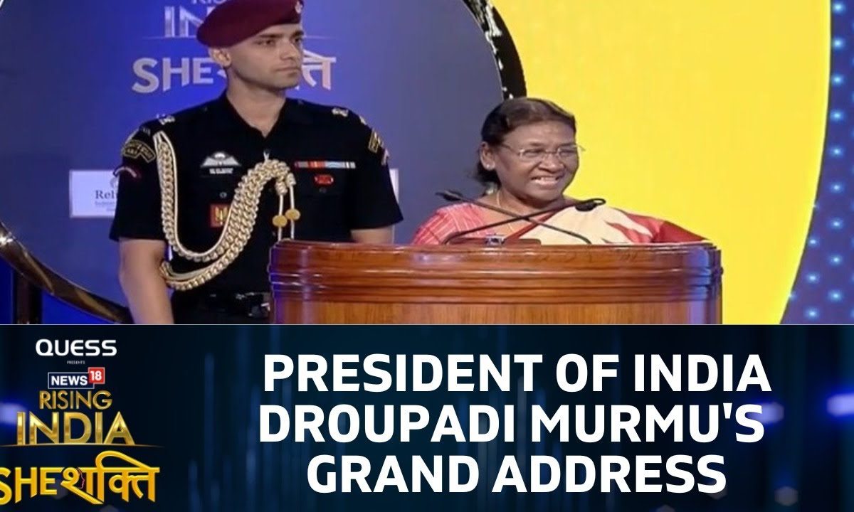 President Of India Draupadi Murmu Addresses News18 Rising India She ...
