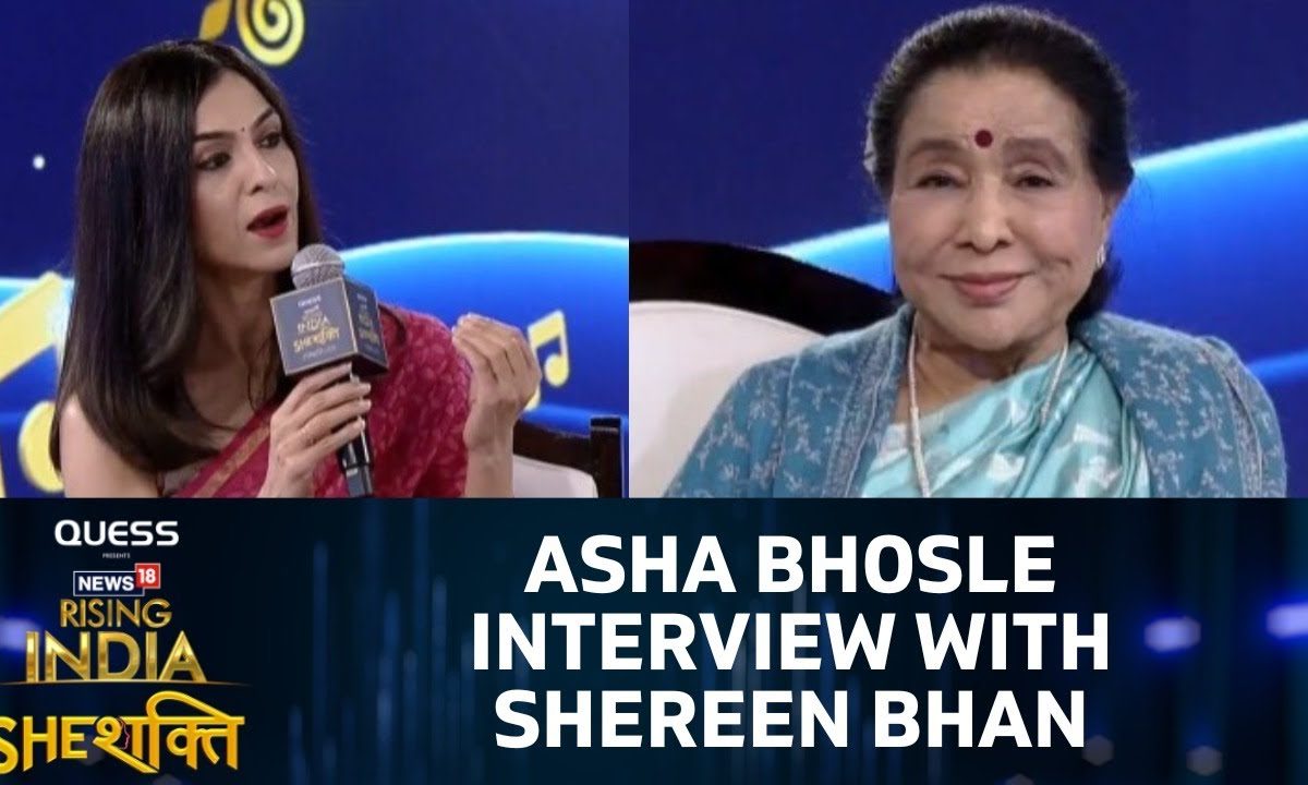 Asha Bhosle Interview | Asha Bhosle Talks About Her Career & Sings For ...