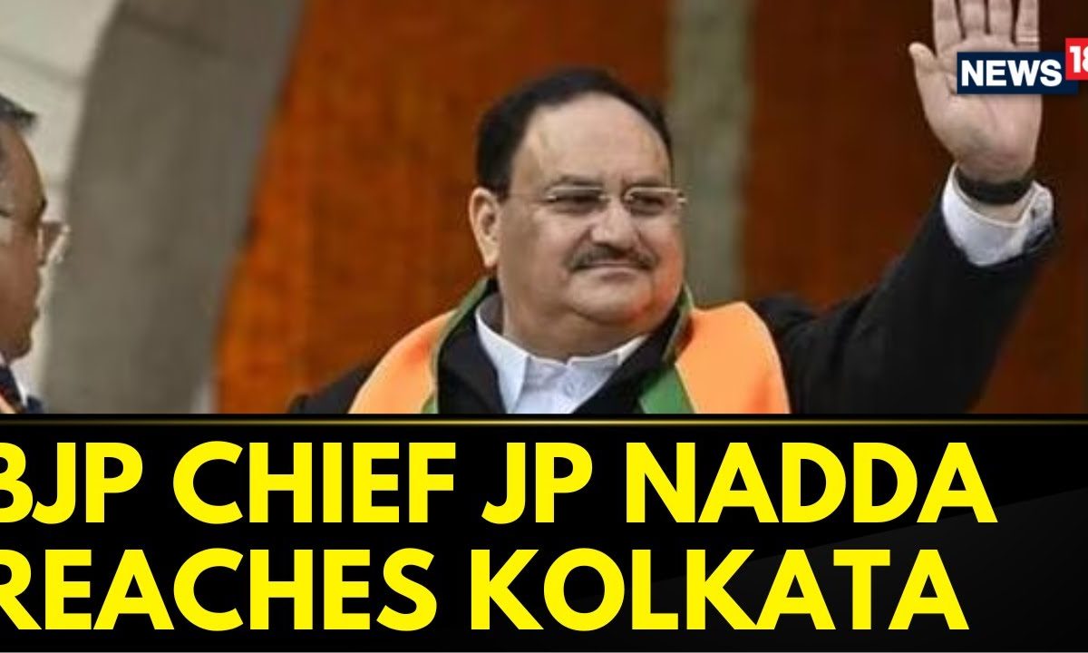 West Bengal News Bjp In Bengal Bjp President Jp Nadda In Kolkata