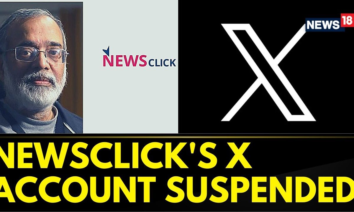 NewsClick Controversy News | NewsClick Official account Suspended From ...