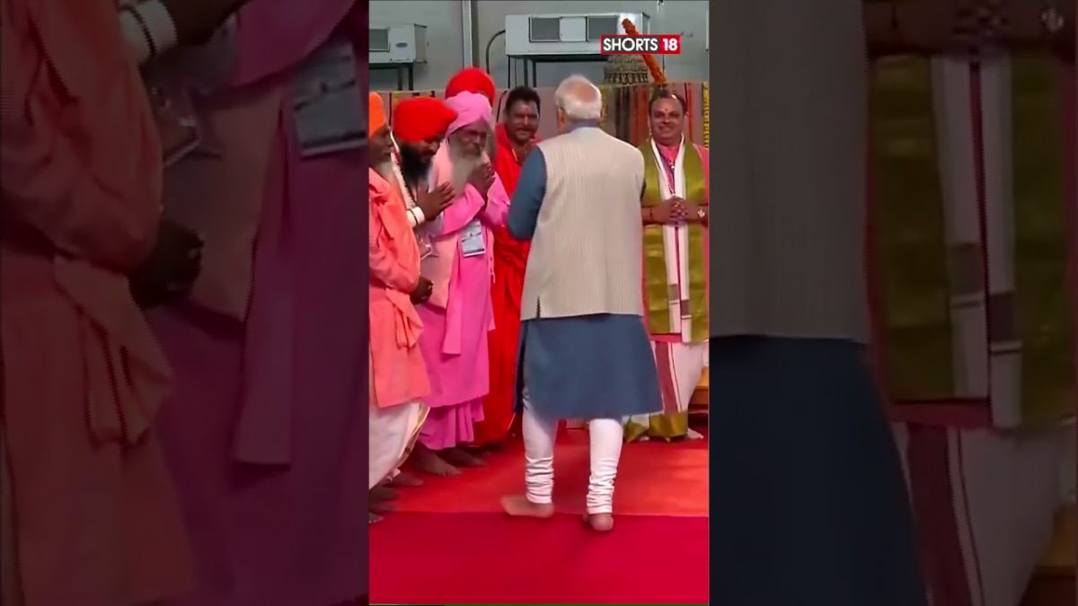 Watch: PM Modi Performs 'Bhoomi Poojan' At Sagar's Shri Ravidas ...