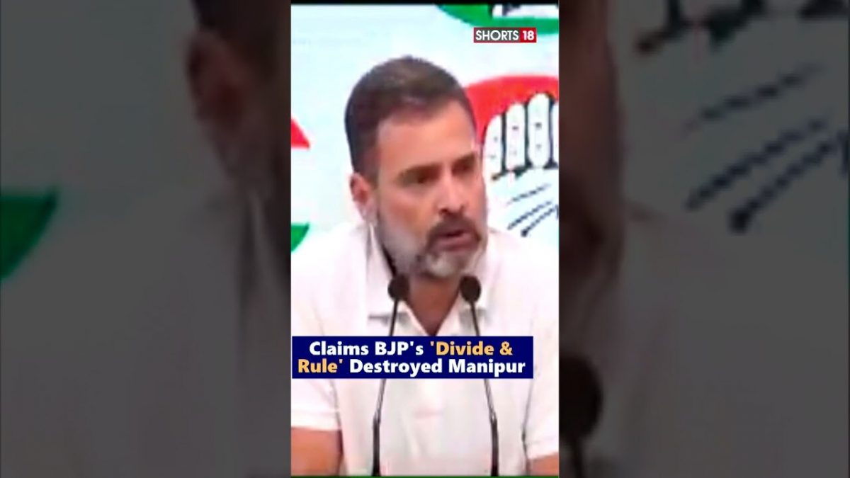 PM Modi Was Laughing Shamelessely In Parliament While Manipur Is ...