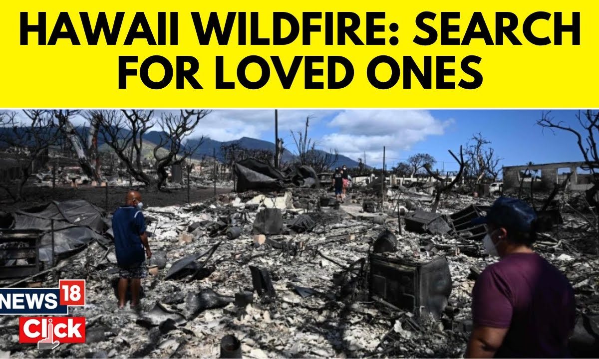 Hawaii Wildfire | Desperate Search For Loved Ones As Wildfires Grips ...