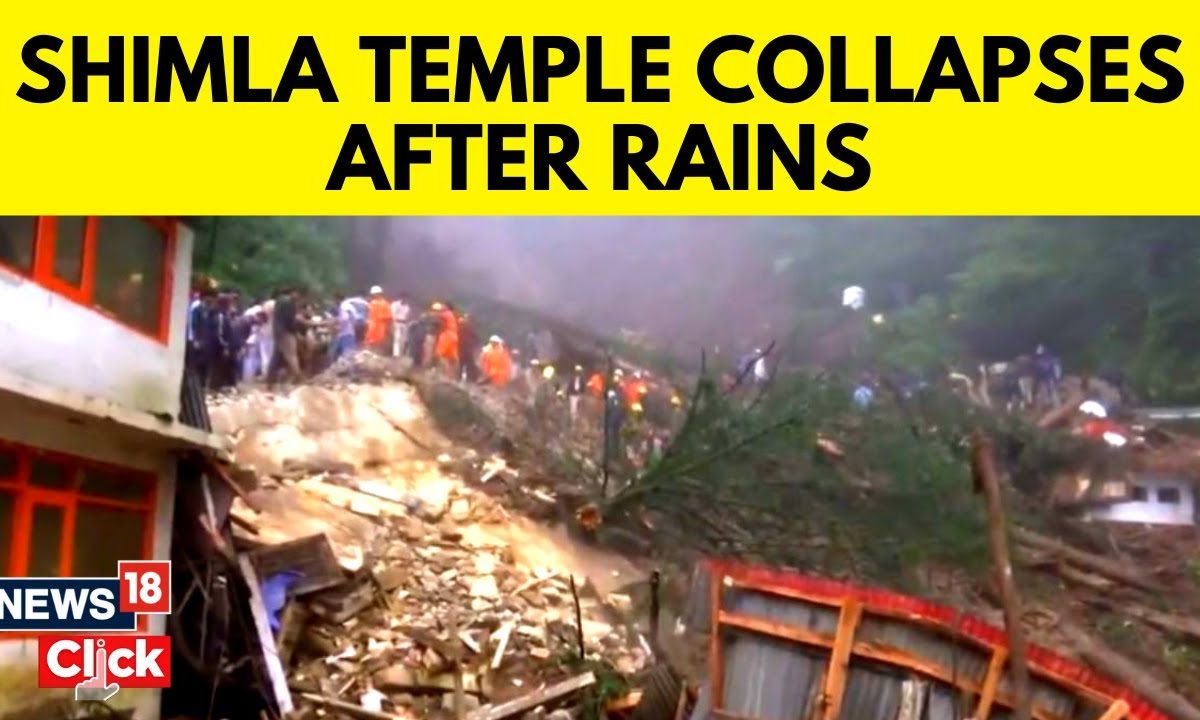 Shimla Landslide News | Nine people Dead In a Landslide At Shiv Temple In Shimla | Himachal ...