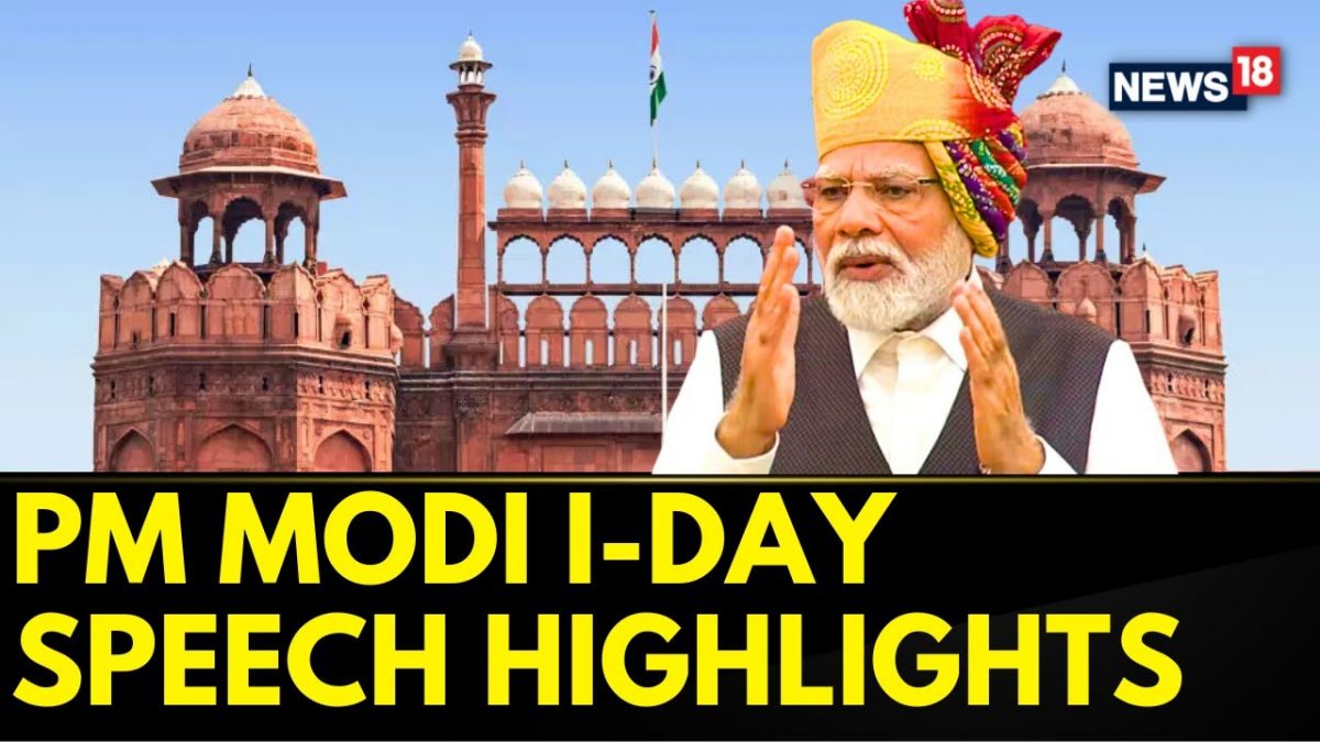 PM Modi Independence Day Speech | Highlights From PM Modi's 10th I-Day ...