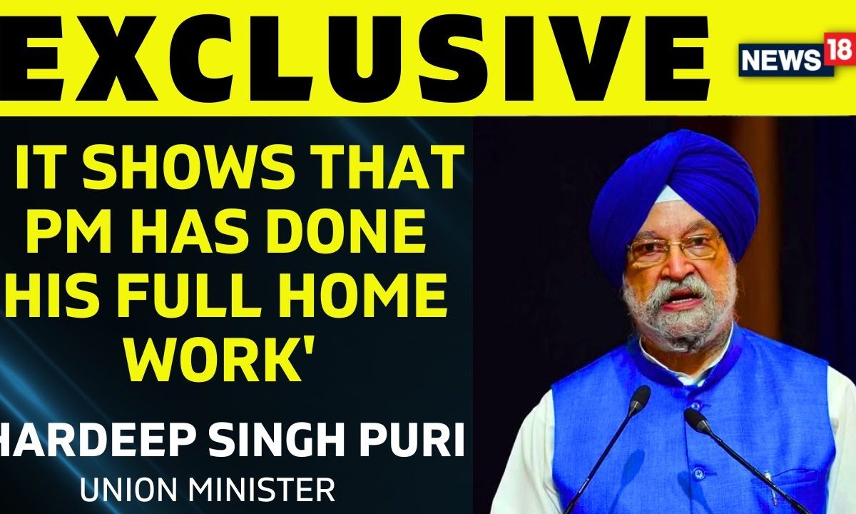 Exclusive Hardeep Singh Puri Interview Hardeep Singh Puri Hits Out