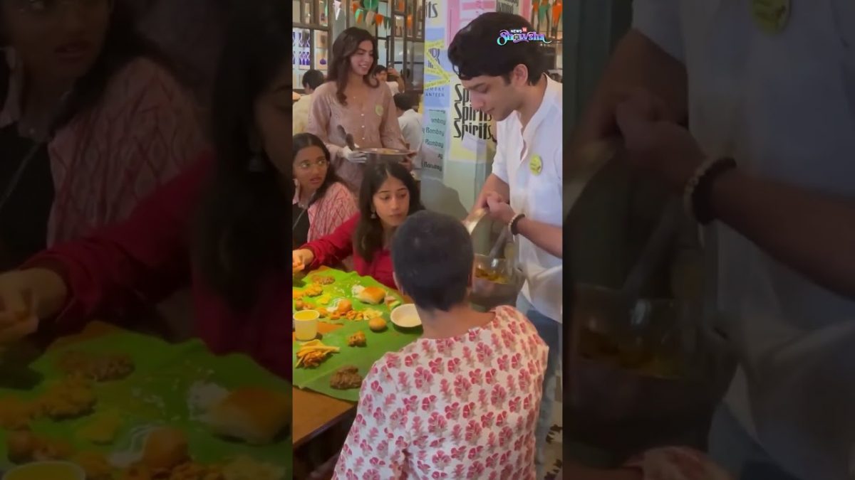 Suhana Khan And The Archies Cast Serve Food At A Restaurant | Archies ...