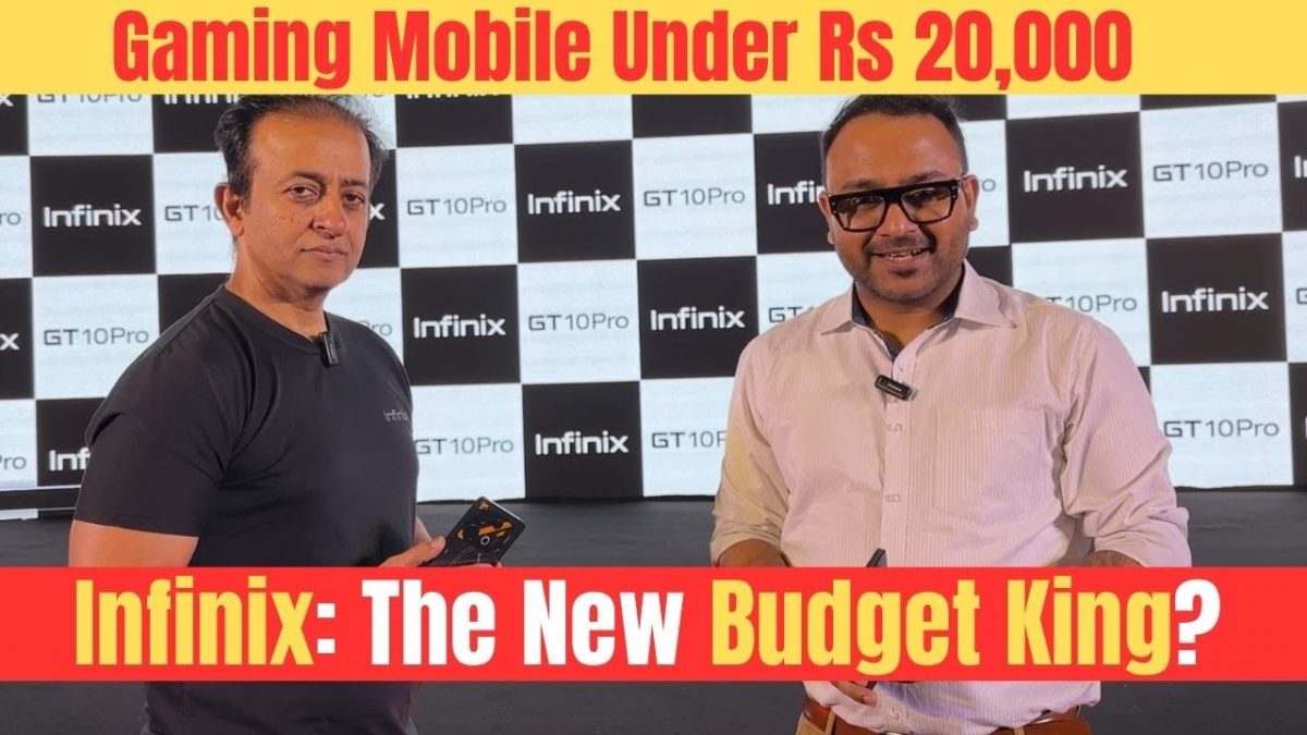 Infinix GT 10 Pro With CEO Anish Kapoor: India’s New Budget Gaming ...