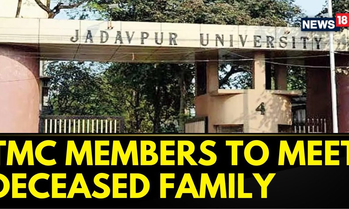 Jadavpur University Ragging News | TMC Delegation Meets The Family ...