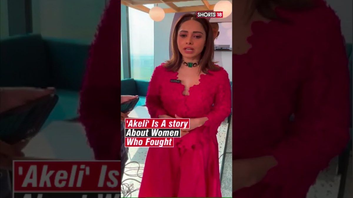 Watch: Nushratt Bharucha Talk About Her Upcoming Release Akeli And What ...