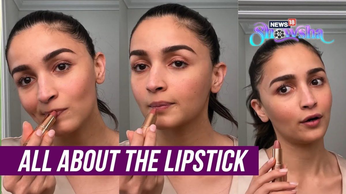 Alia Bhatt’s Unique Way Of Applying Lipstick Stuns Netizens; How To ...