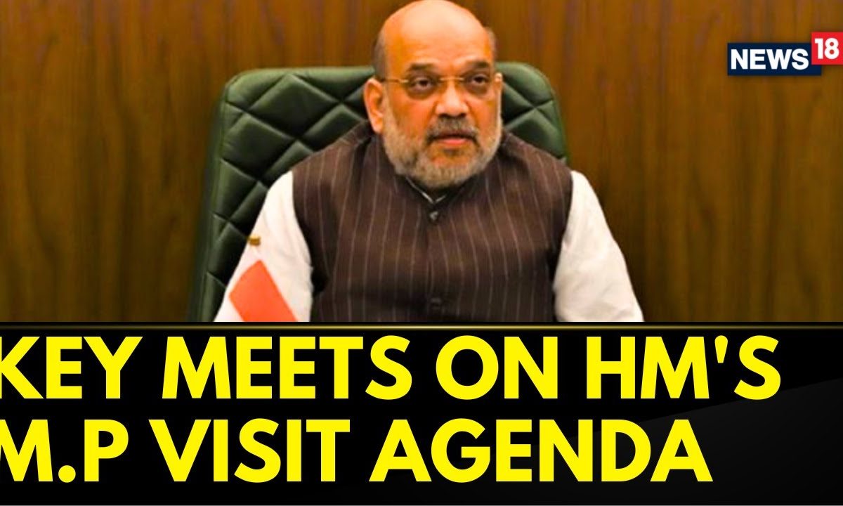 Amit Shah Madhya Pradesh Visit | Home Minister Amit Shah To Visit Poll-Bound Madhya Pradesh ...