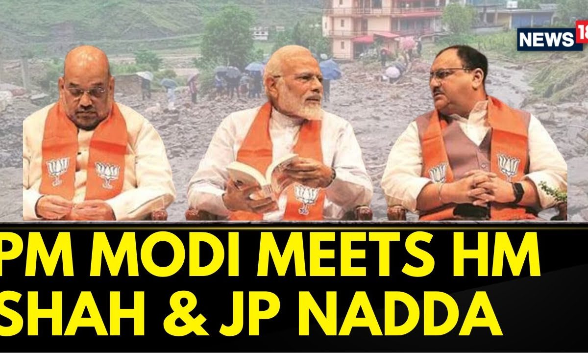 Himachal Pradesh Floods | PM Modi To Meet JP Nadda, Amit Shah Over ... Himachal Pradesh Floods | PM Modi To Meet JP Nadda, Amit Shah Over ...