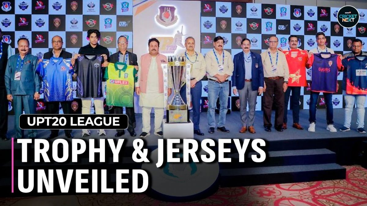 UP T20 League: Trophy, vibrant team jerseys and official anthem ...