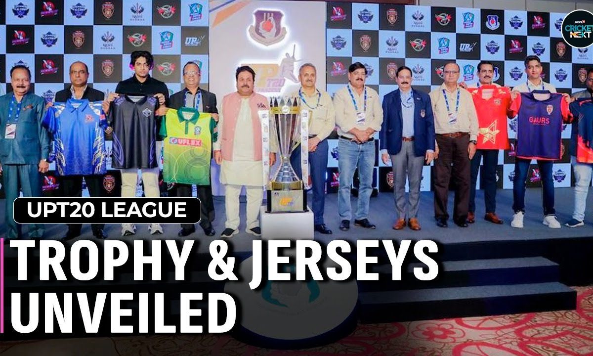 UP T20 League: Trophy, vibrant team jerseys and official anthem ...