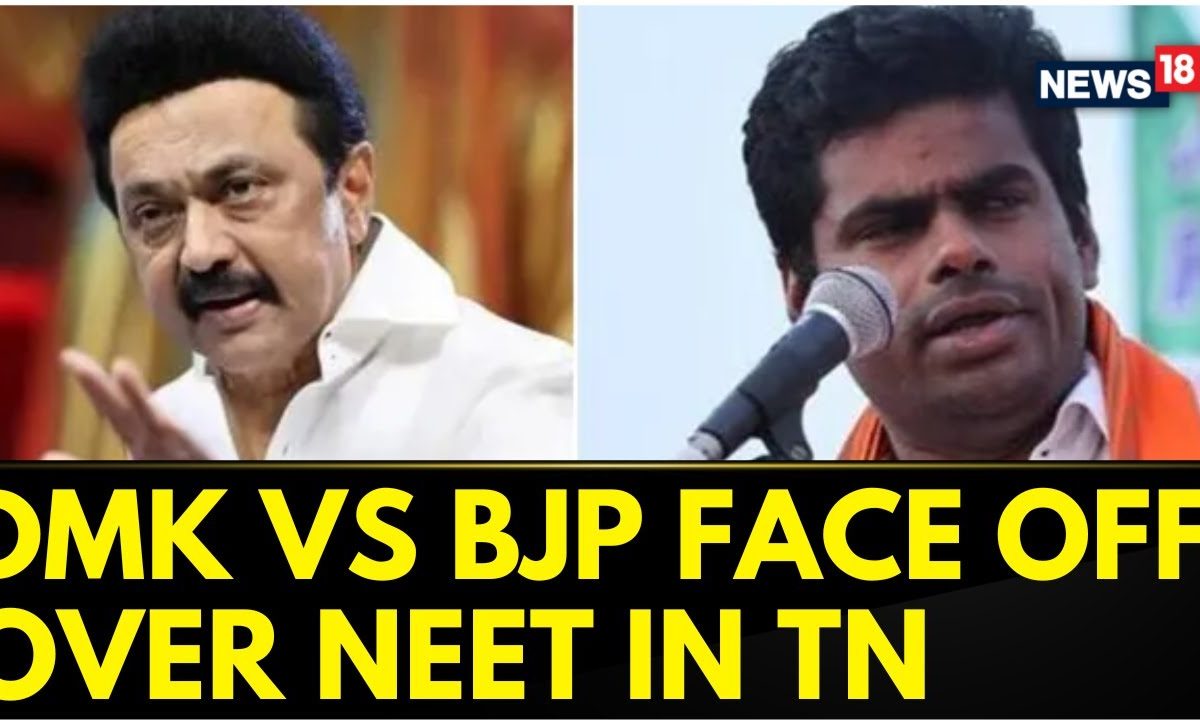Tamil Nadu BJP Leader Annamalai Hits Back At DMK Over NEET | DMK Vs BJP ...