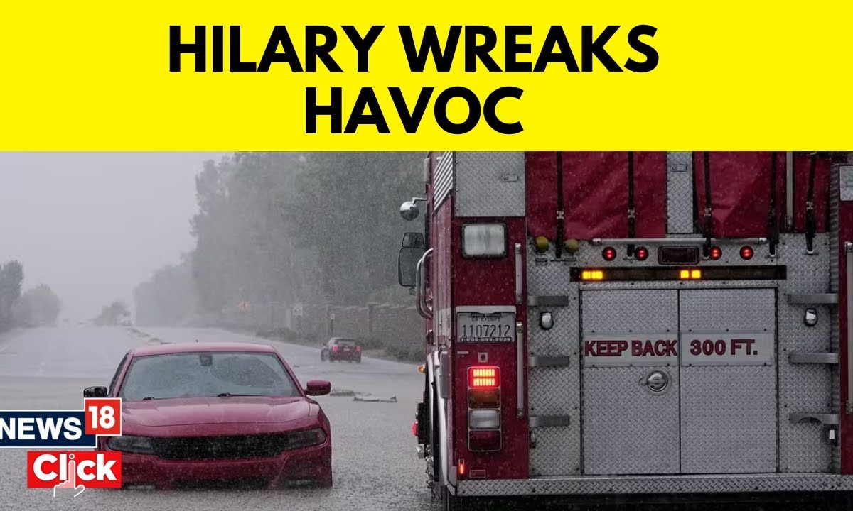Hurricane Hilary Live Tracker | Rain And Winds Continue On San Diego ...