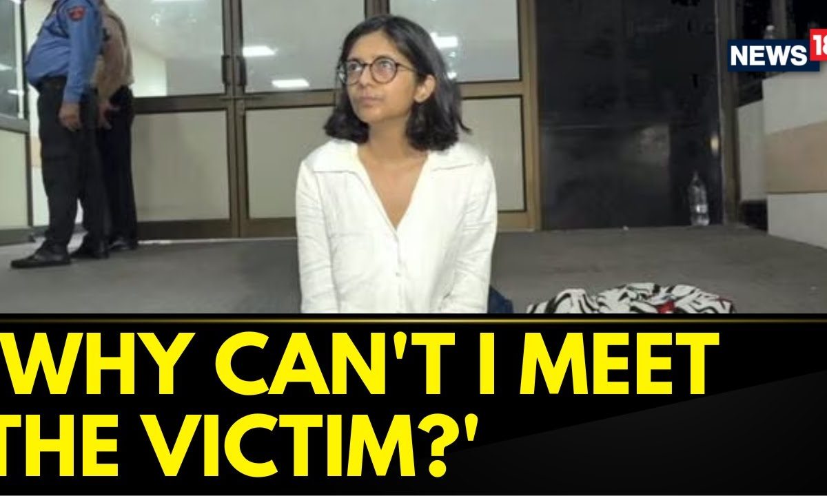 Delhi Crime News | DCW Chief Swati Maliwal Not Allowed To Meet Delhi Horror Victim | News18 - News18