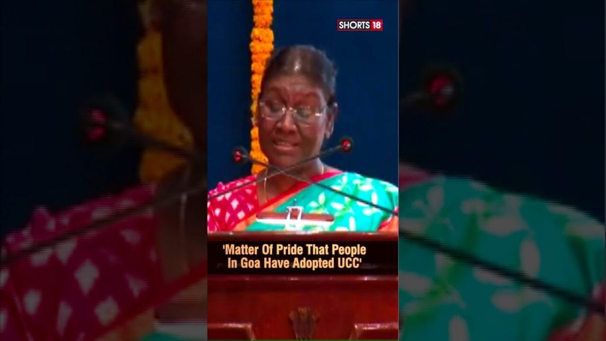 Amid UCC Debate, President Murmu Hails Goa's Common Civil Code: 'Good ...