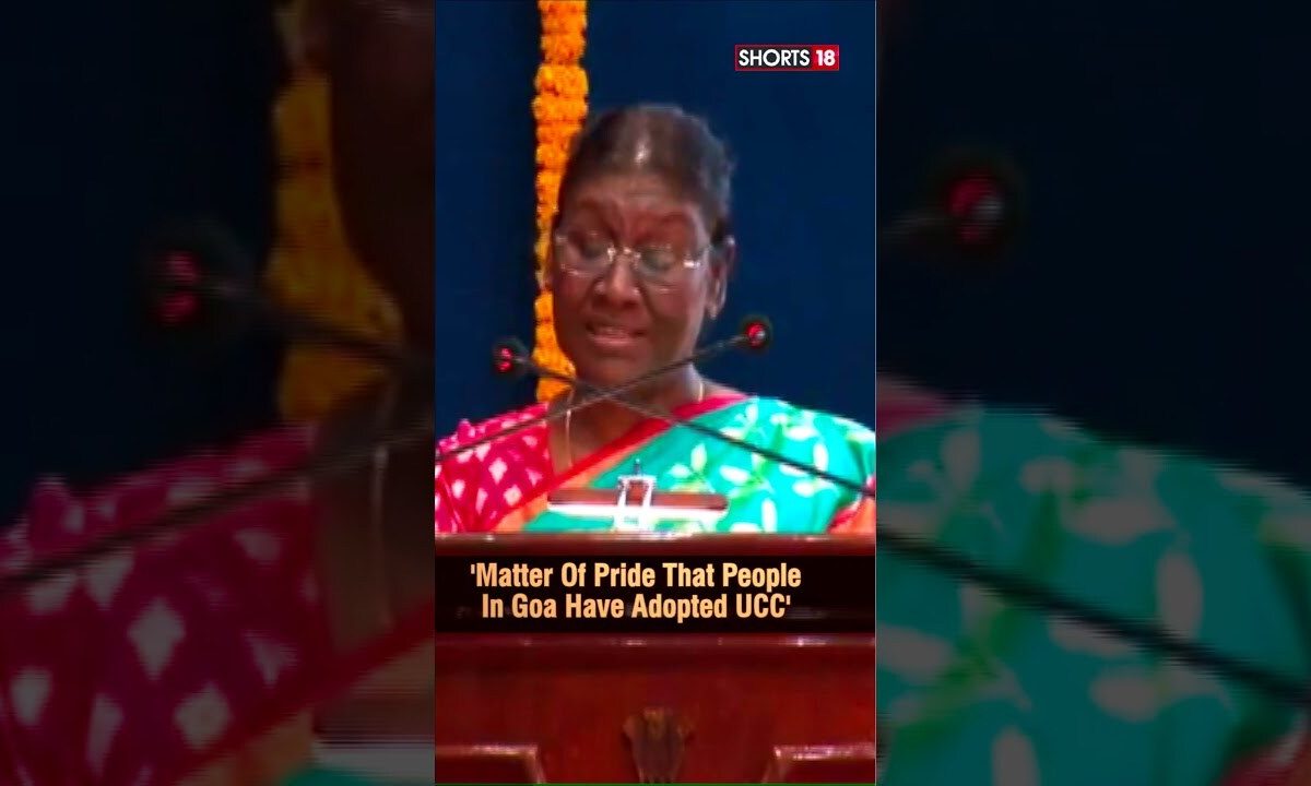 Amid UCC Debate, President Murmu Hails Goa's Common Civil Code: 'Good ...