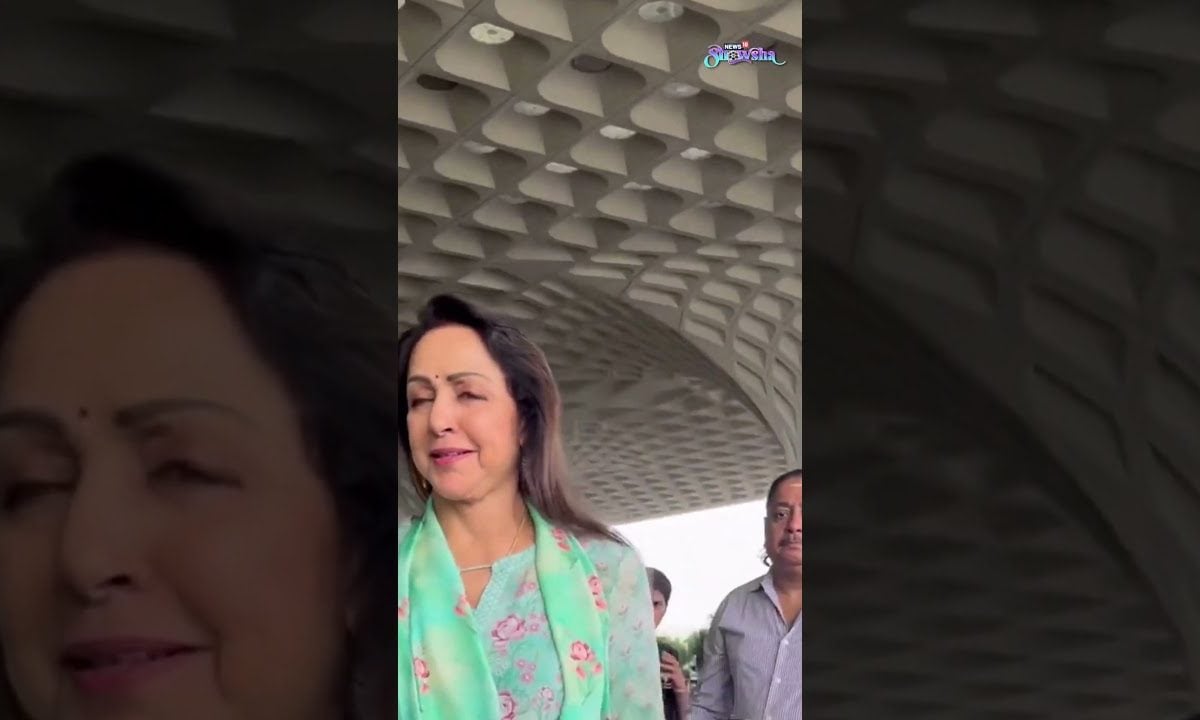 Bollywood's Dream Girl Hema Malini Papped | Hema Malini Papped | #viral #shorts #trending - News18