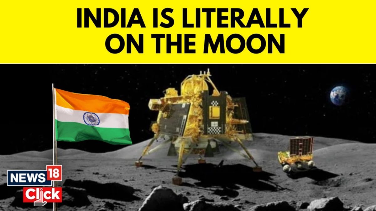 Chandrayaan 3 Lands On The Moon | India Conquers The Moon | India's ...