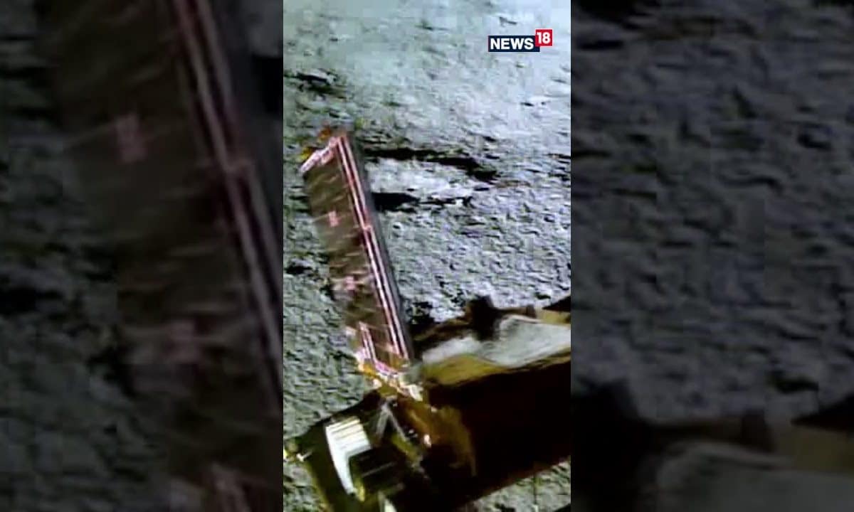 Chandrayaan-3: Watch How The Pragyan Rover Ramped Down From Vikram ...