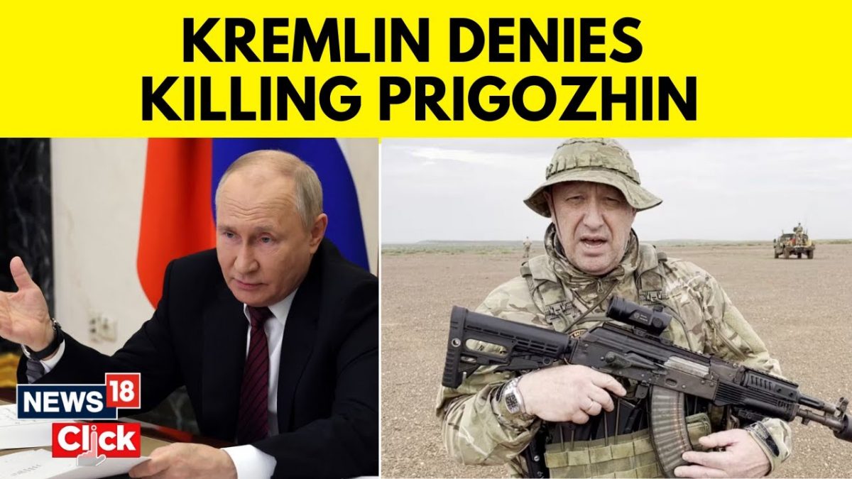 Wagner Group Chief Plane Crash News | Kremlin Denies Killing Wagner ...