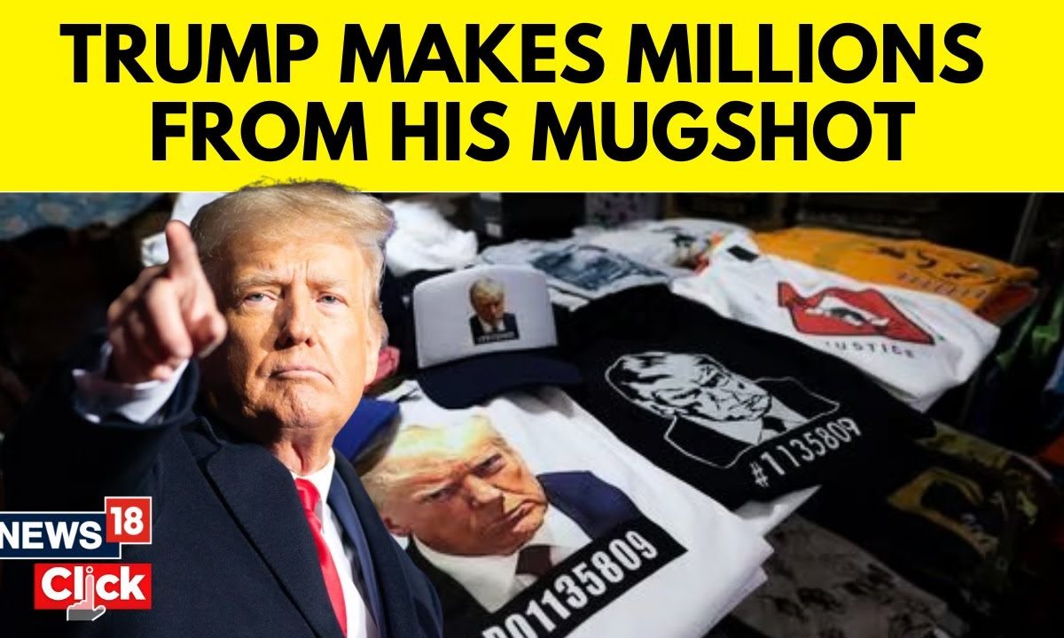 Donald Trump News | Trump's Team Sells Mug Shot Merchandise To Raise ...