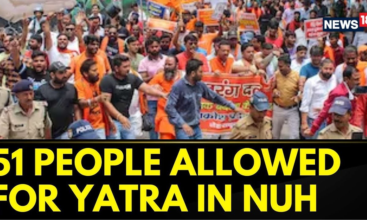 Nuh Violence | Haryana News | 51 People Have Been Allowed In Religious ...