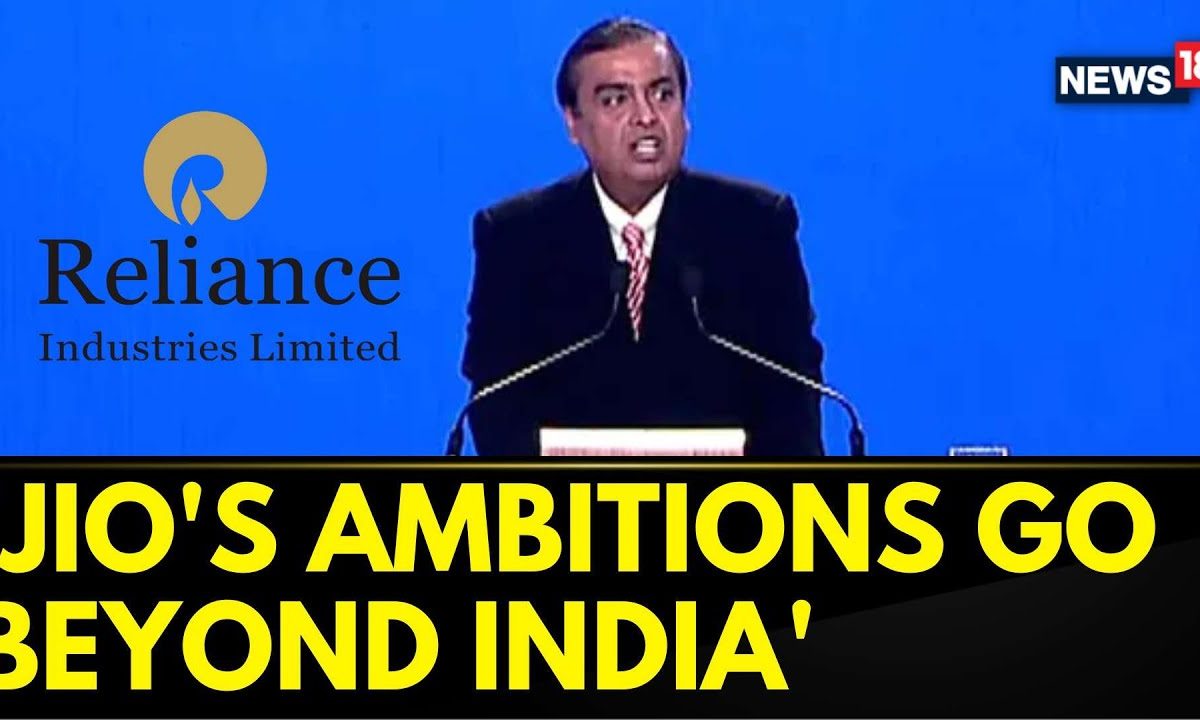 Reliance AGM 2023 | Jio Has Been Catalyst Of India's Digital ...