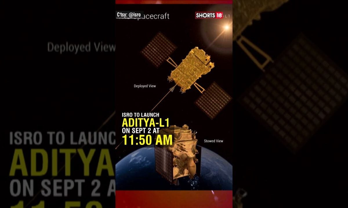 ISRO Aditya L1 Mission | Aditya L1 Mission Launch Date Announced | ISRO News | #shortvideo - News18