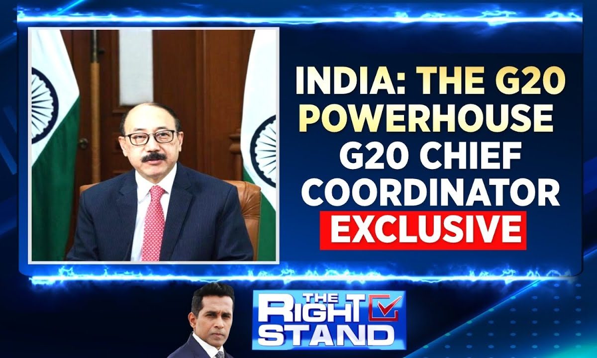 G20 Summit 2023 | G20 Chief Coordinator Harsh Vardhan Shringla ...