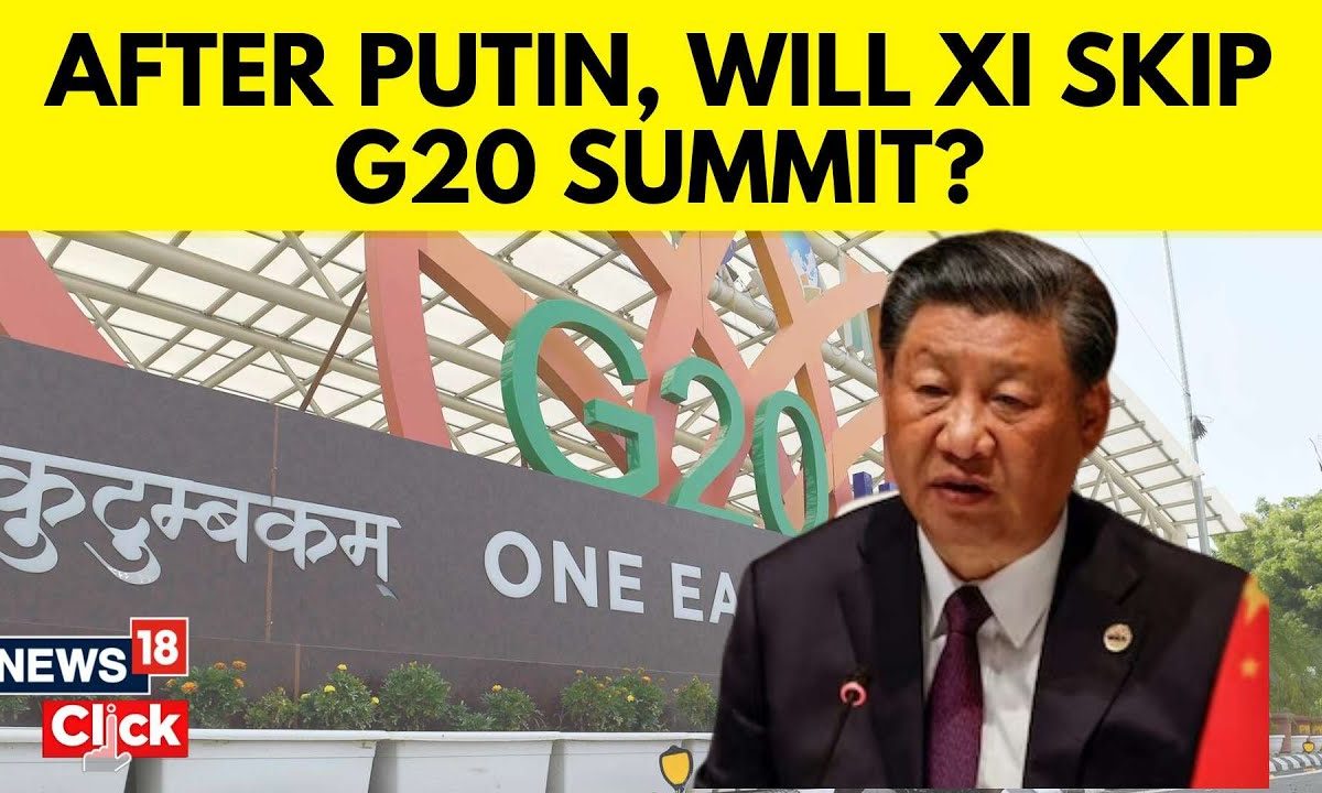 G20 Summit 2023 | Will Chinese President Xi Jinping Skip G20 Delhi Summit? | G20 Summit India ...