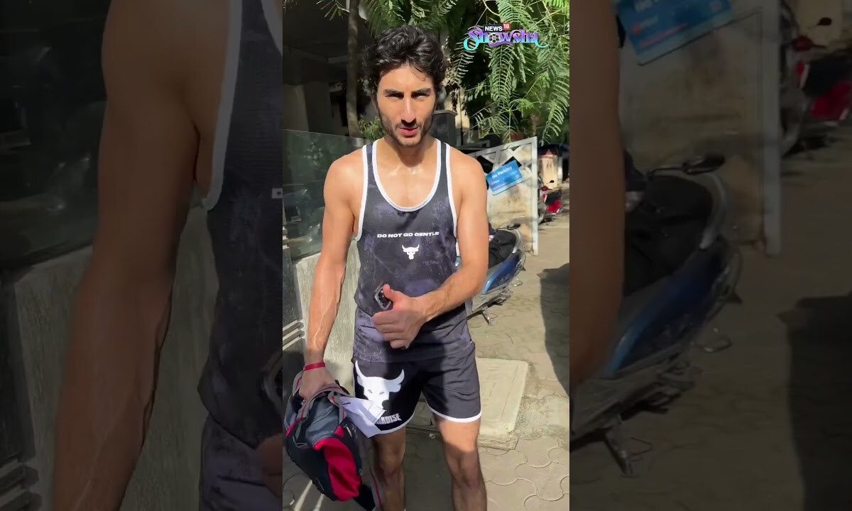 Ibrahim Ali Khan Looks Uber-Cool Outside His Gym In Mumbai | WATCH ...