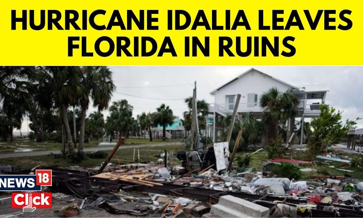 Hurricane Idalia leaves Florida Town In Ruins | Idalia Devastation In Florida | Idalia Storm ...