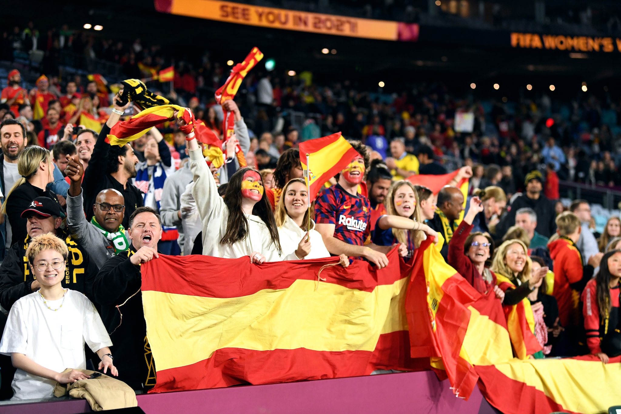 In Pictures: Spain Bask in Glory of Maiden FIFA Women's World Cup Title ...