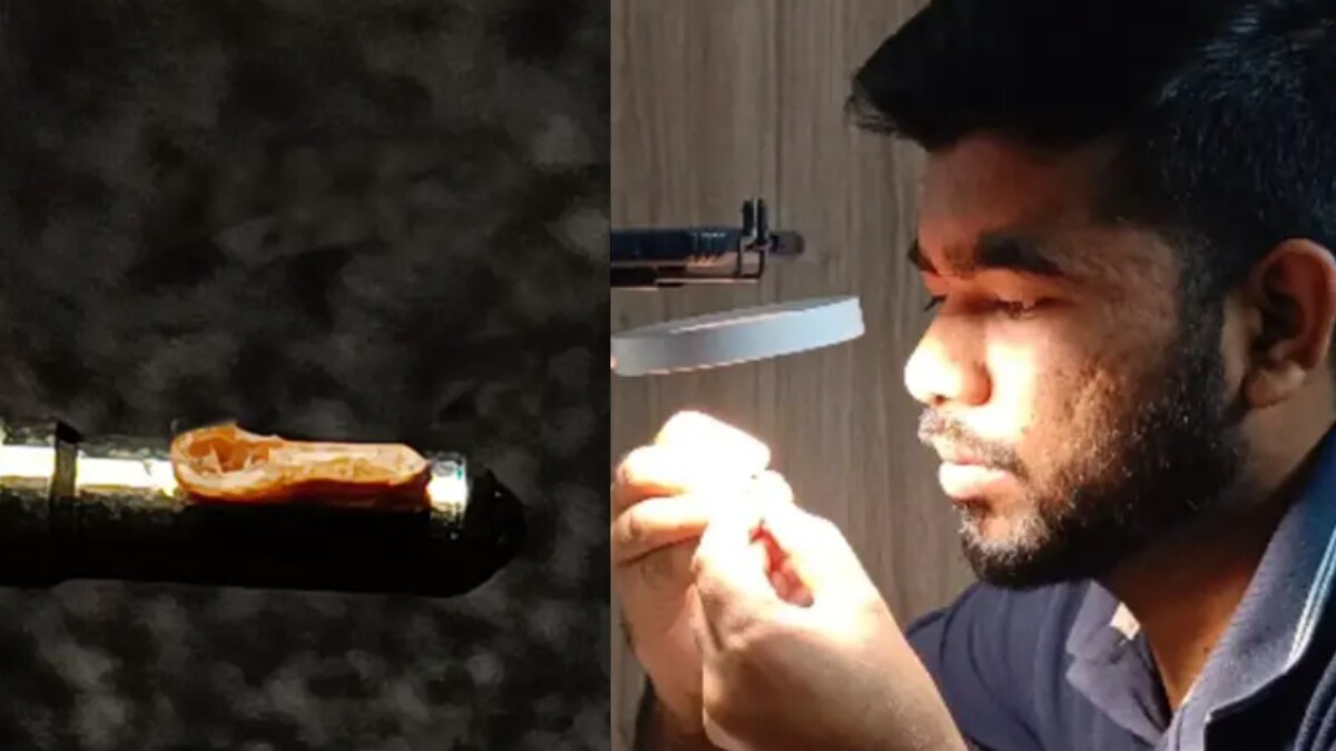 Artist Creates Wooden Spoon Smaller Than Nib Of A Pen; World Record ...