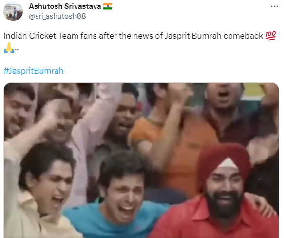 'Dekho Vo Aa Gaya': Jasprit Bumrah's Comeback for Ireland Series Has ...