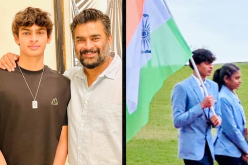 'Proud' Madhavan Shares Video Of Son Vedaant As India's Flagbearer At ...