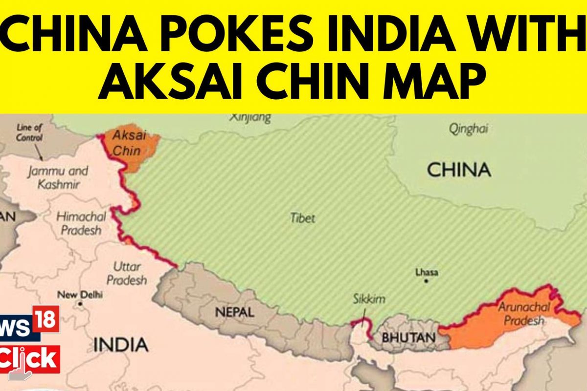 China Includes Arunachal Pradesh In Their Official Map News18
