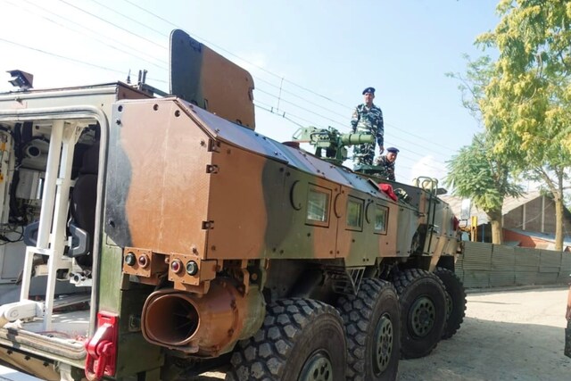 CRPF Inducts Hi-Tech WHAP Armoured Vehicle in J&K to Boost Security ...
