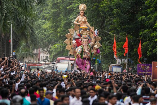 Ganpati Bappa Is Back! First Glimpse of A Big Idol in Mumbai As ...