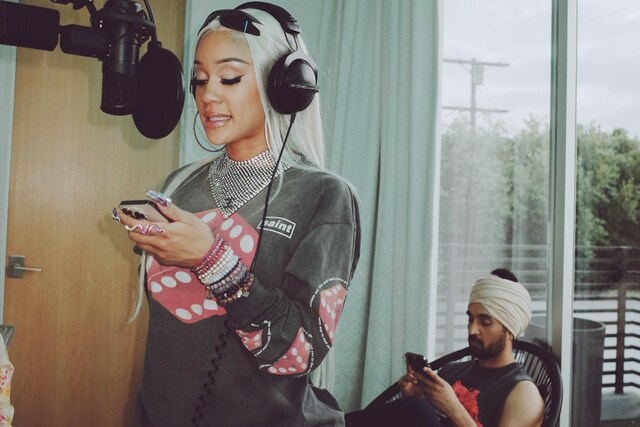 Diljit Dosanjh's Pictures With American Rapper Saweetie Spark ...